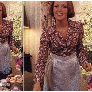PDF Vintage Crochet Pattern | Crochet Pattern Victorian Lady Apron ...