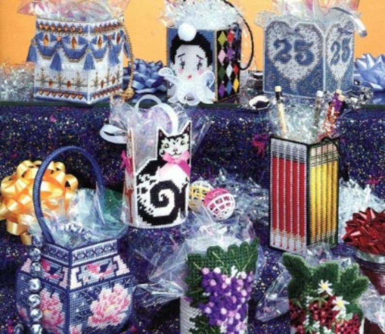 PDF Vintage Plastic Canvas Pattern Plastic Canvas Pattern - Etsy