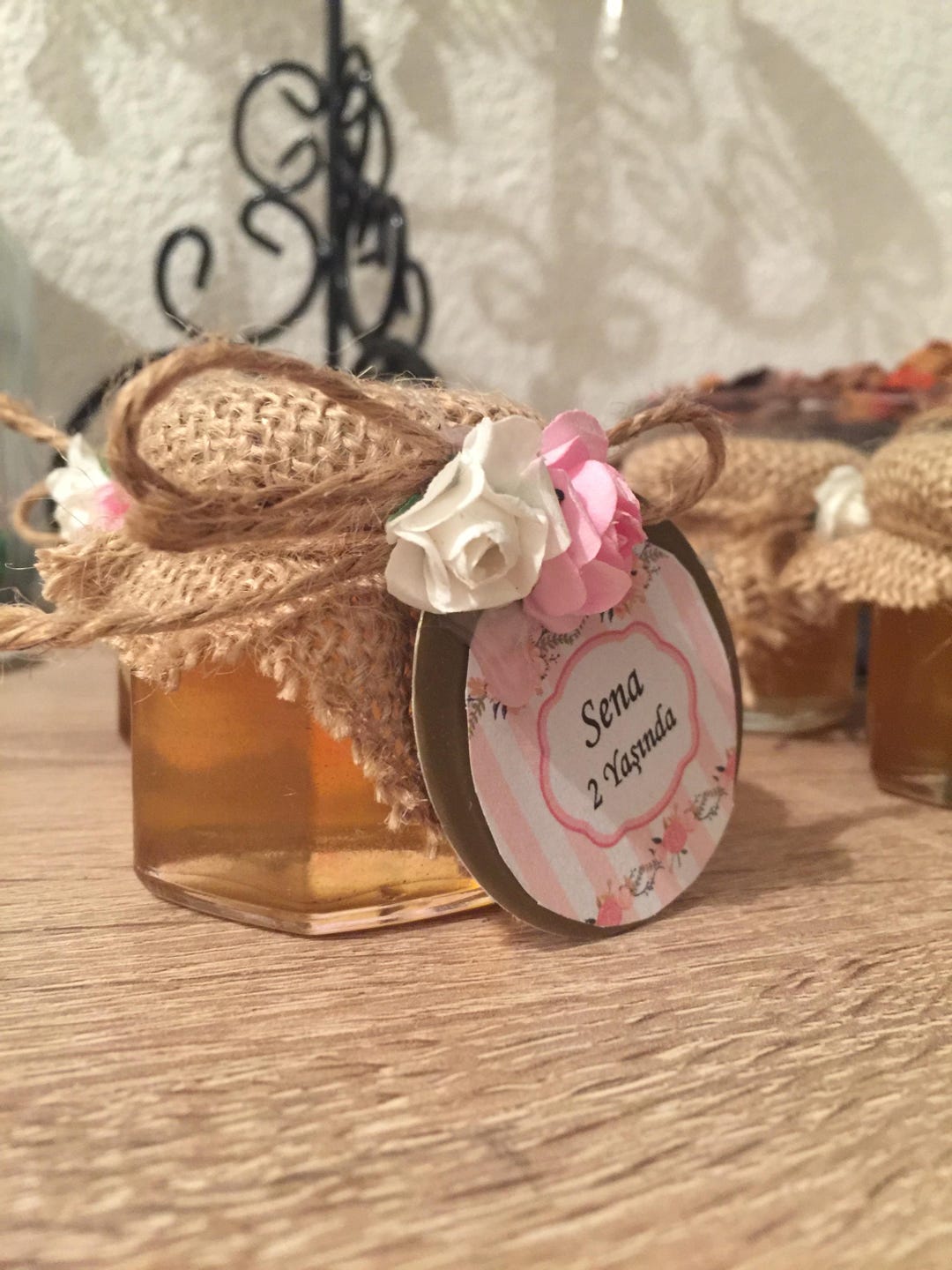 Mini Honey Pot - Guest Gift - Etsy