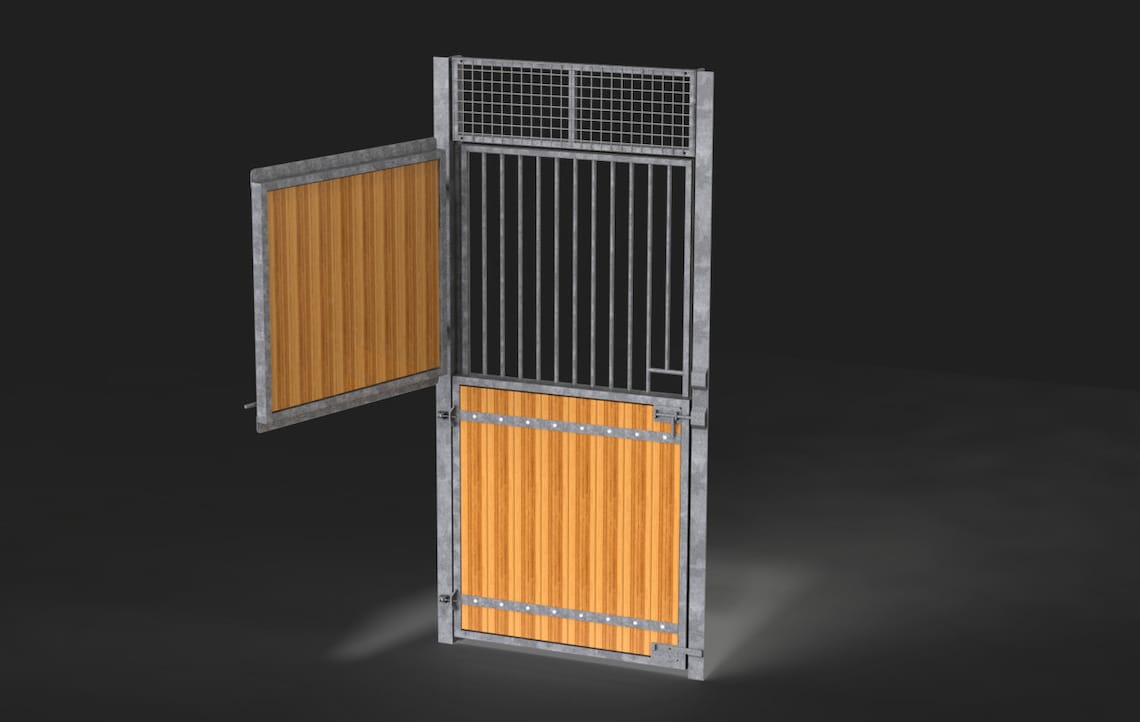 Horse Stable Gate Horse Gate for Barn - Modern Equine Door Split Door ...