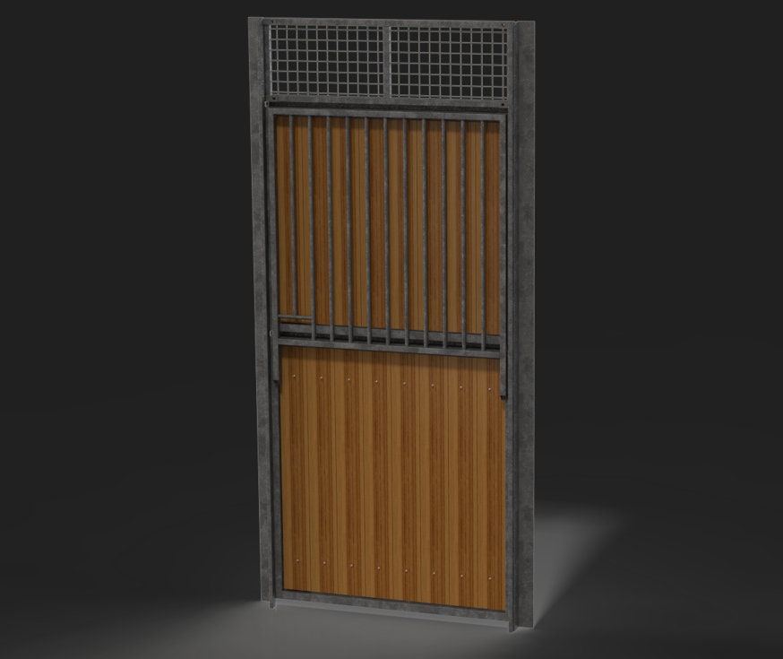 Horse Stable Gate Horse Gate for Barn - Modern Equine Door Split Door ...