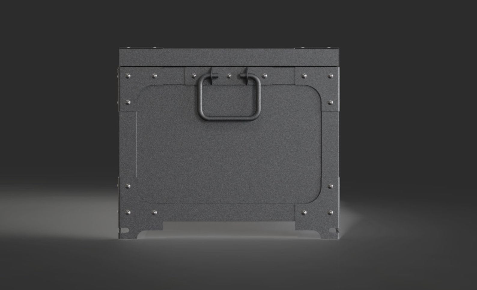 Trunk Box Storage Box Heavy Duty Storage Trunk With Metal Frame Trunk ...