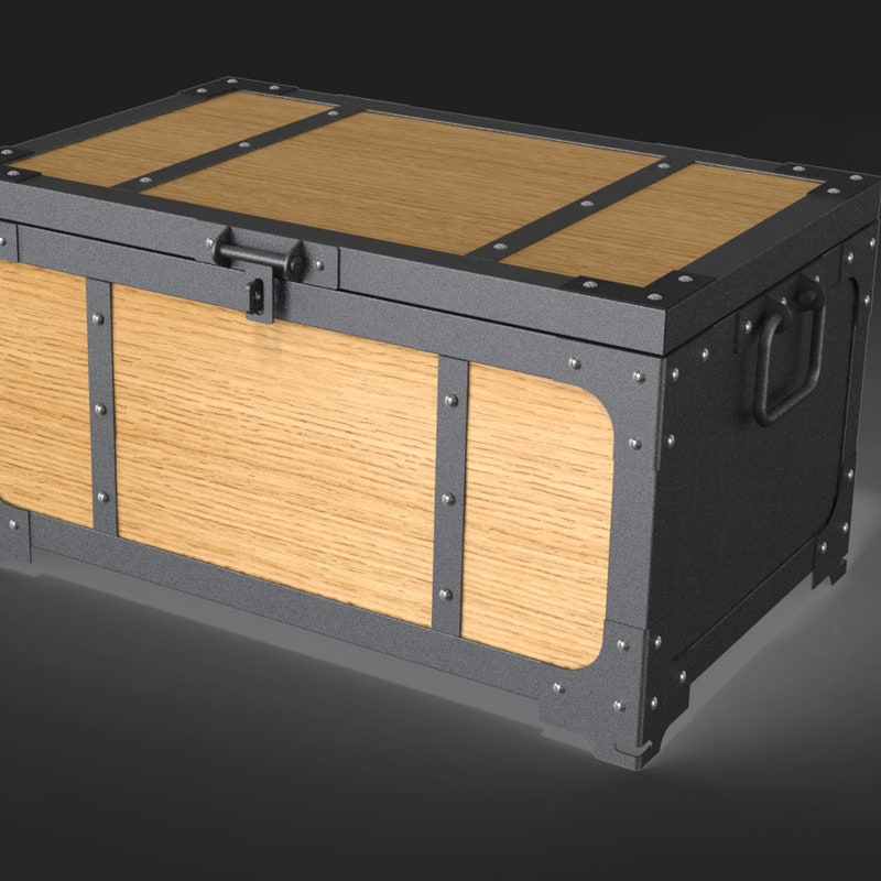 Wooden Trunk - Etsy