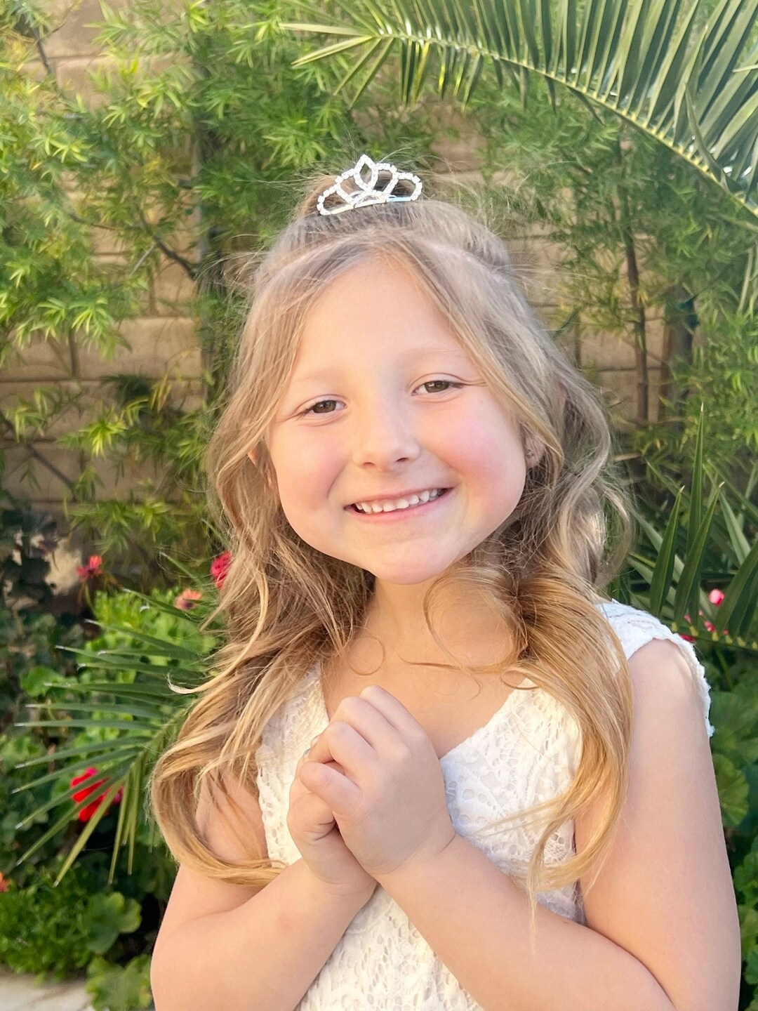 Mini Tiara, Baby Tiara, Newborn Tiara, Tiny Crown, Little Girl Tiara ...