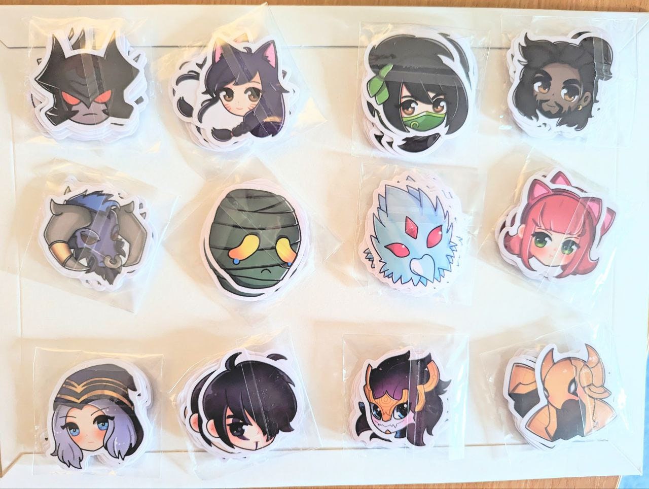 Lol Vinyl Sticker Aatrox Ahri Akali Akshan Alistar Amumu - Etsy