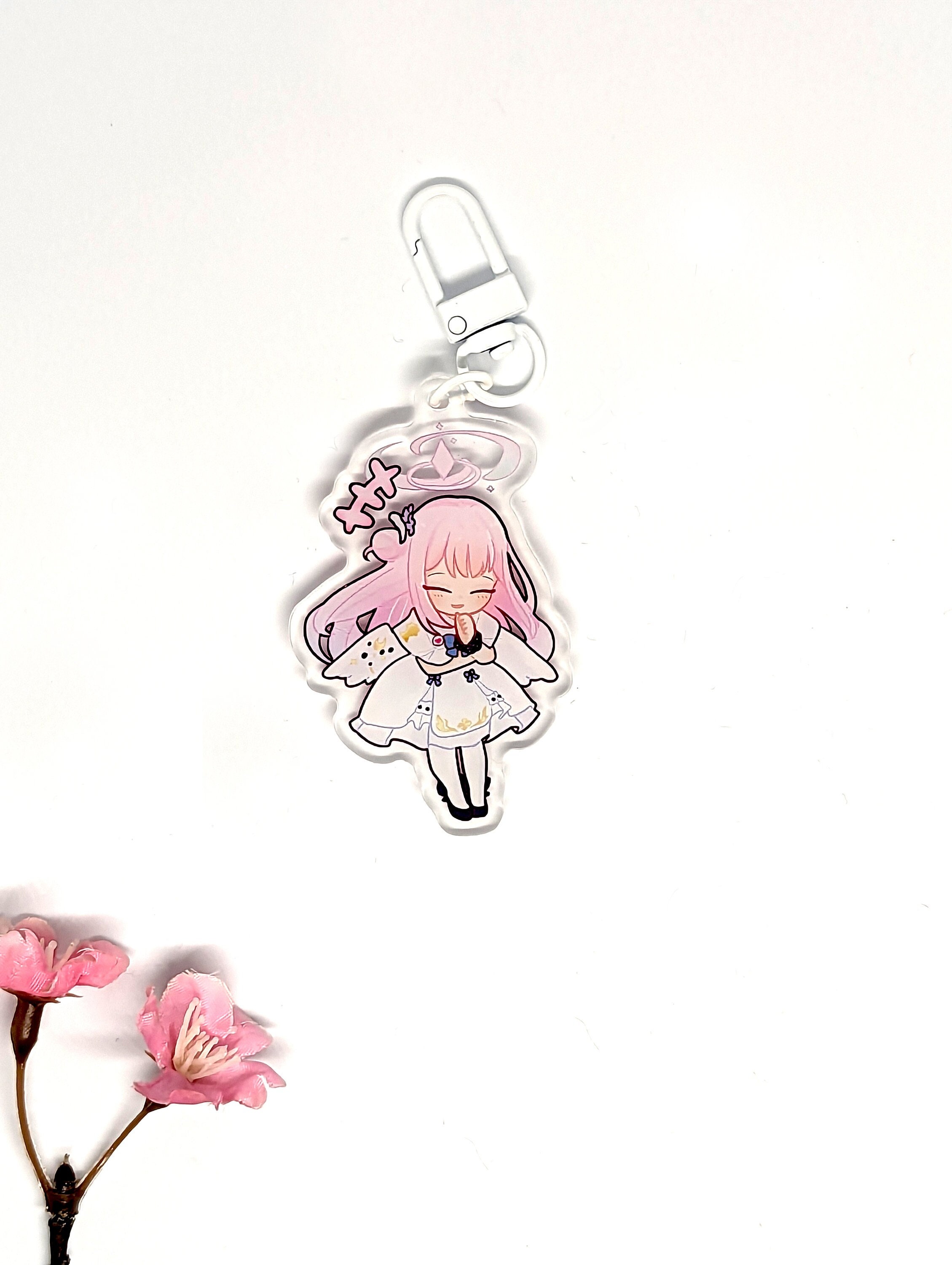 Mika Keychain Blue Archive Misono Mika Acrylic Charm - Etsy