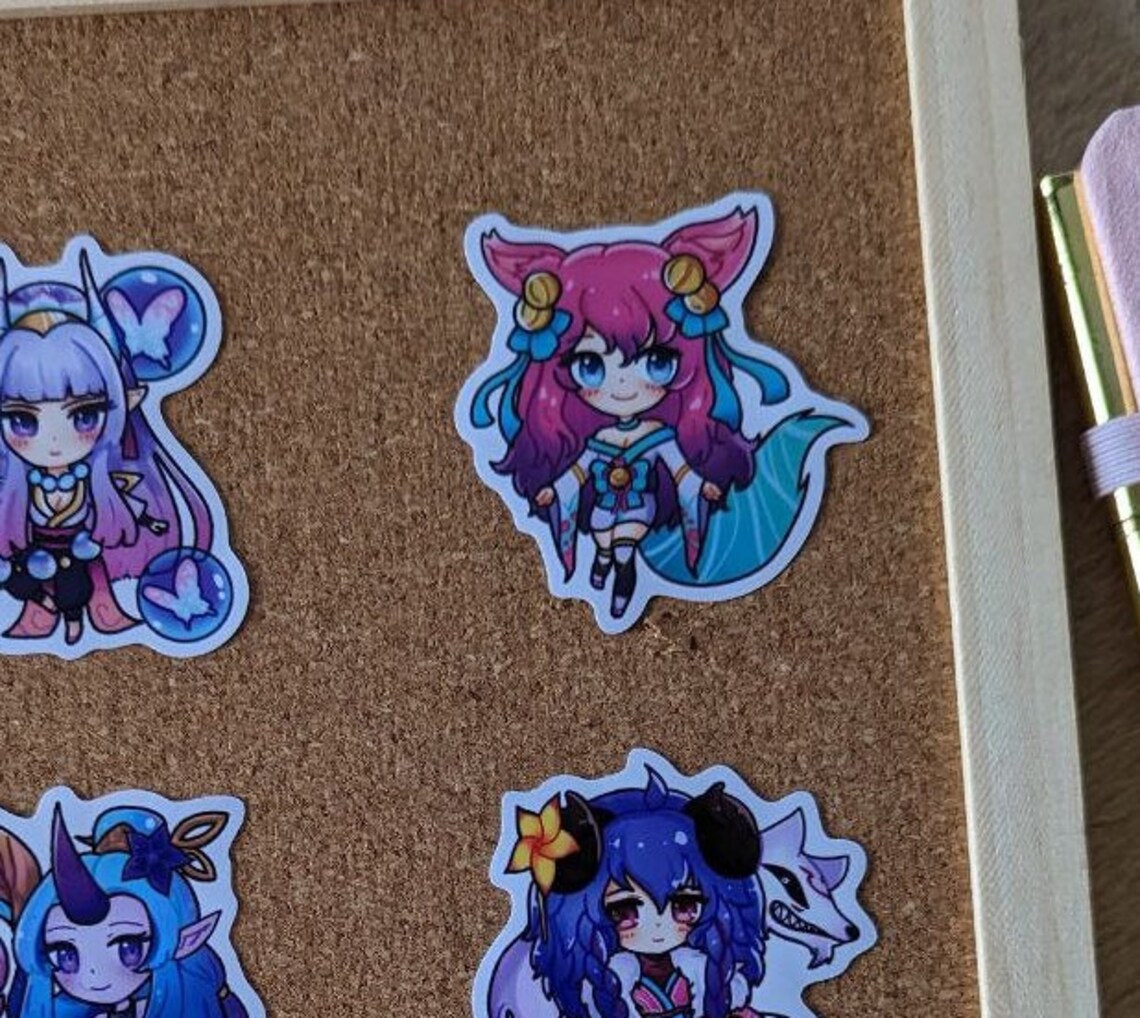 Spirit Blossom Ahri Sticker League of Legends Lol Stickers - Etsy