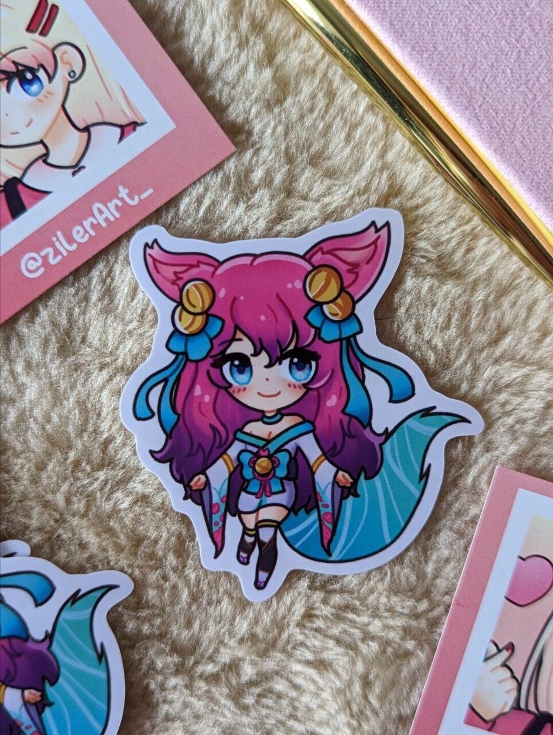 Spirit Blossom Ahri Sticker | League of Legends | Lol | Stickers - Etsy