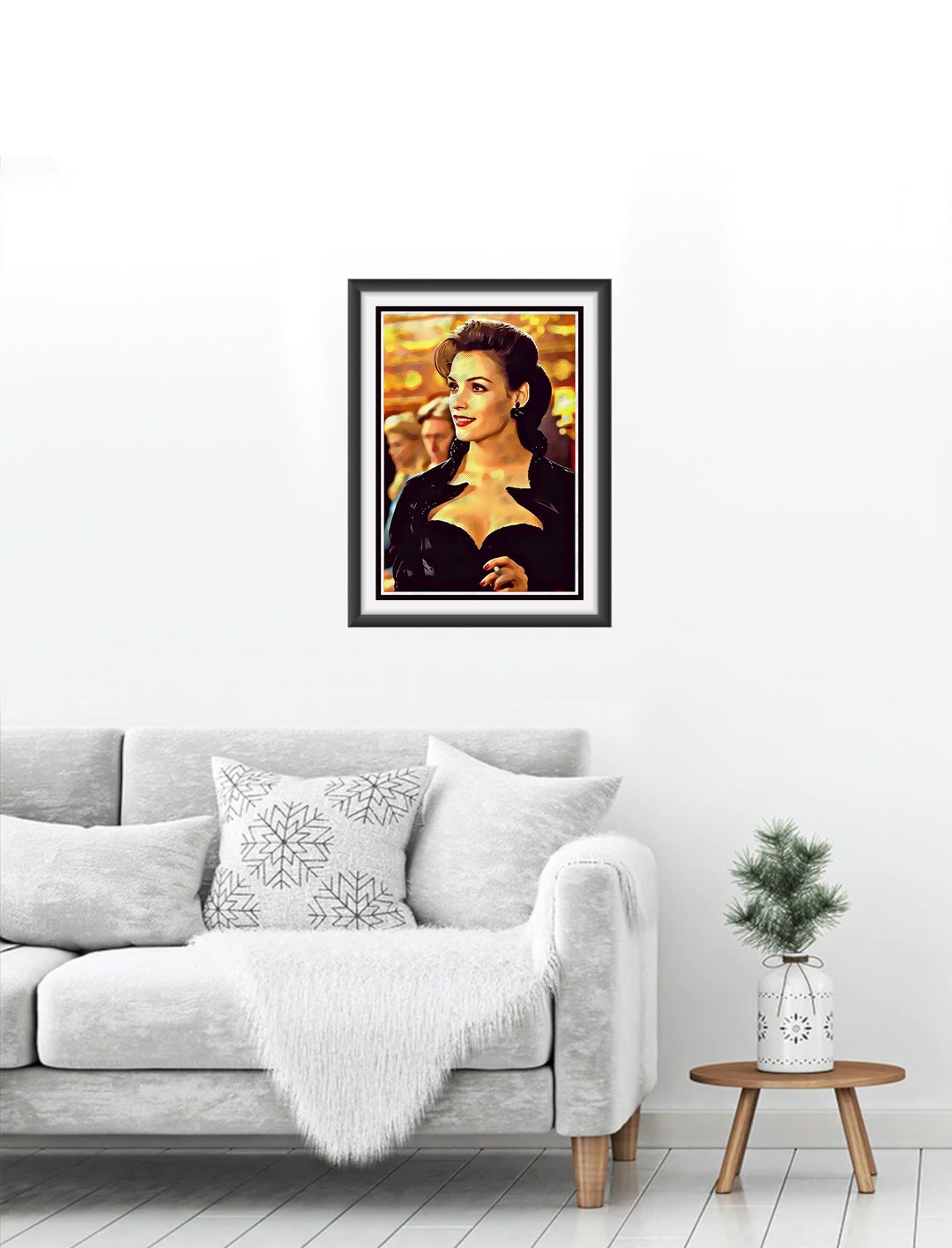Famke Janssen as Xenia Onatopp Goldeneye Pop Art Poster Movie Tribute ...