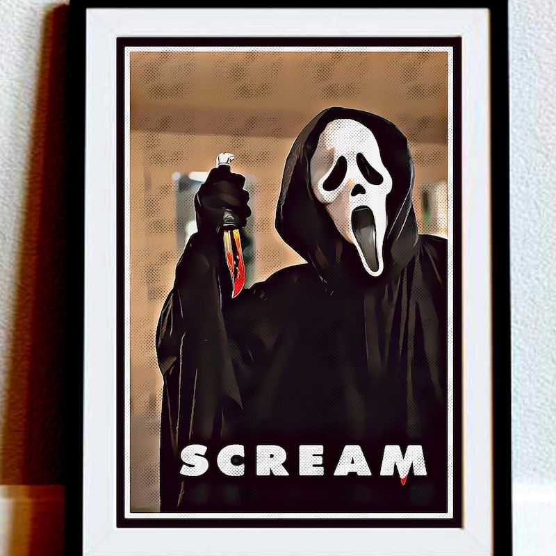 Scream Movie Poster - Etsy