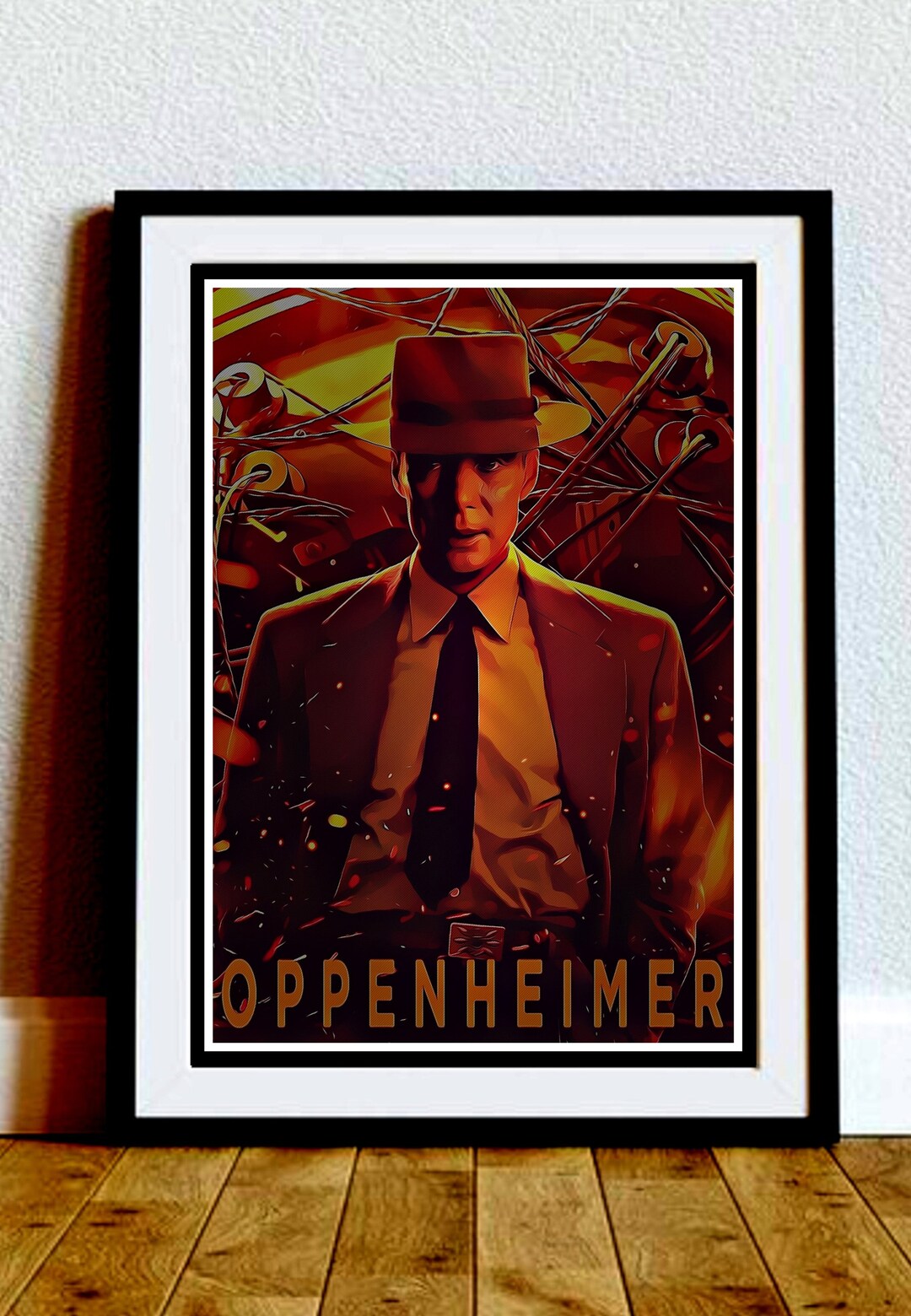 Oppenheimer Movie Funky Pop Art - Unique Gift, Wall Decor, Gift for Her ...