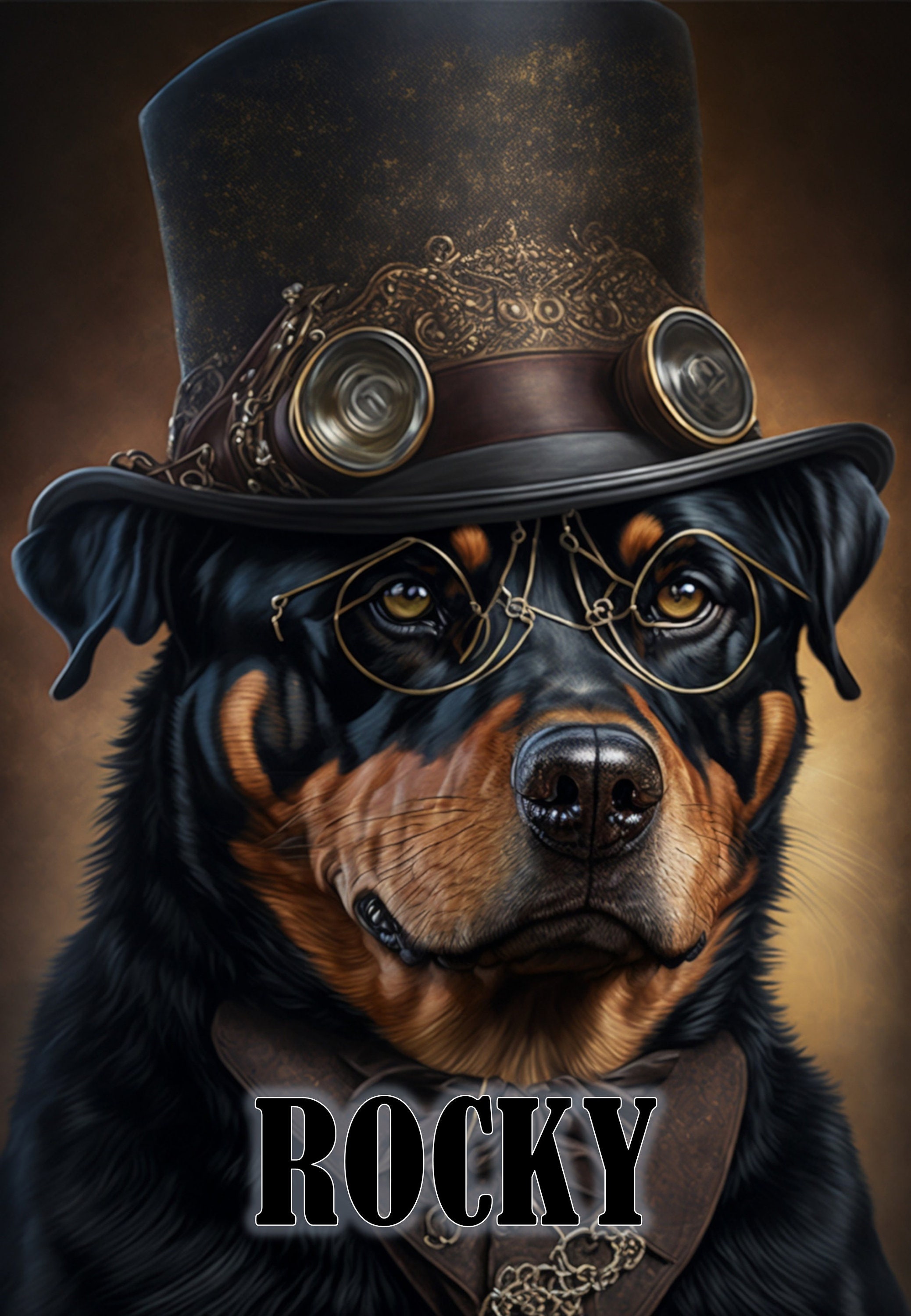 Dog Poster Wall Art DIGITAL DOWNLOAD Personalised Ready to Print on ...