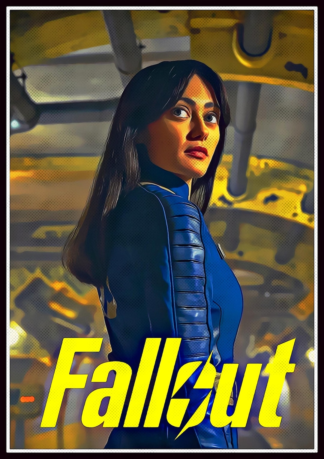 Fallout ,ella Purnell , Cast Poster Tribute , Wall Decor, Gift for Her ...