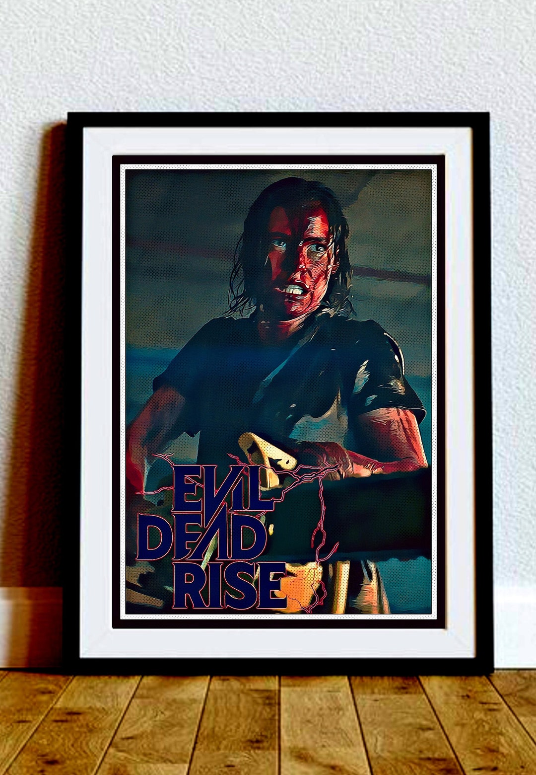 Evil Dead Rise Beth Pop Art Style Tribute Poster Movie Horror Fan, Wall ...