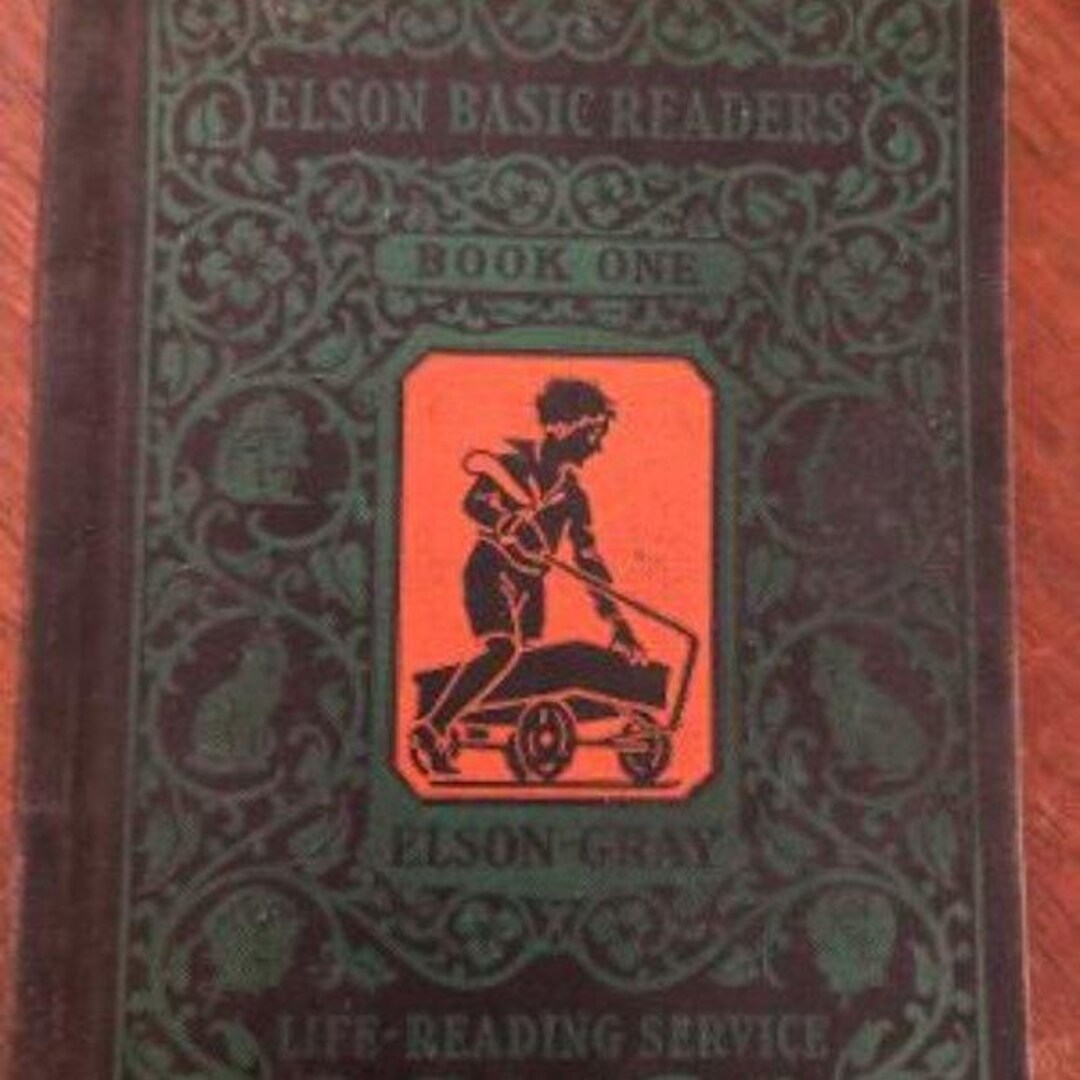 Vintage 1930 Elson Basic Readers Book One Life Reading Service - Etsy