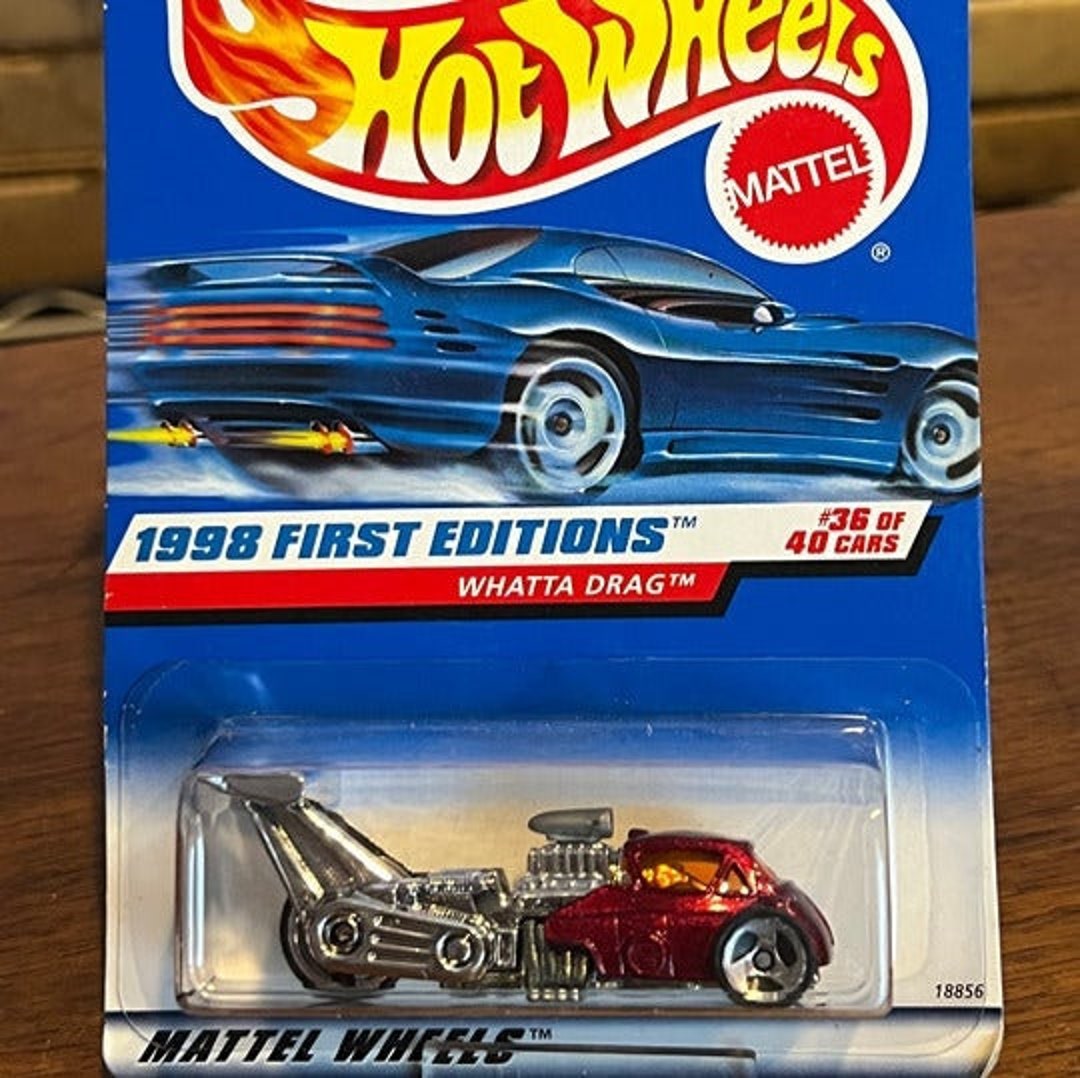 Vintage Hot Wheels 1998 First Editions #36 Whatta Drag - Etsy