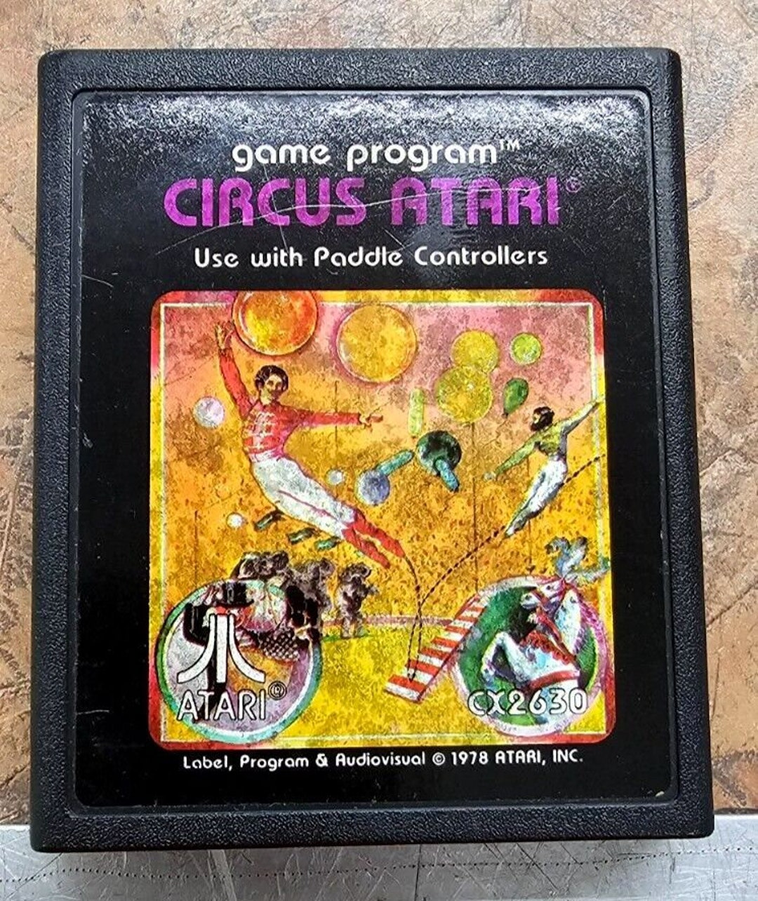 Vintage Circus Atari - 1978 - ATARI 2600 - Etsy