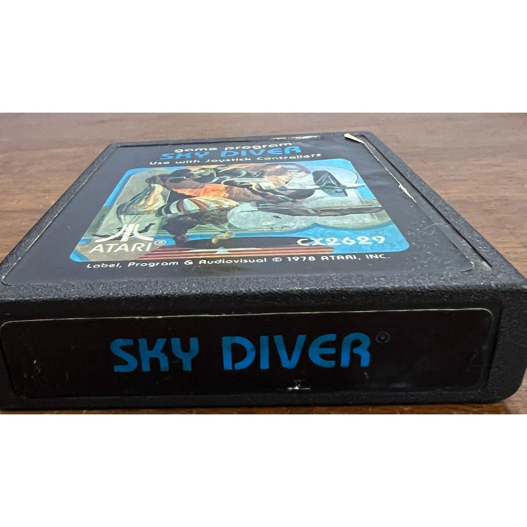 Vintage Atari 2600 Sky Diver 1978 - Etsy