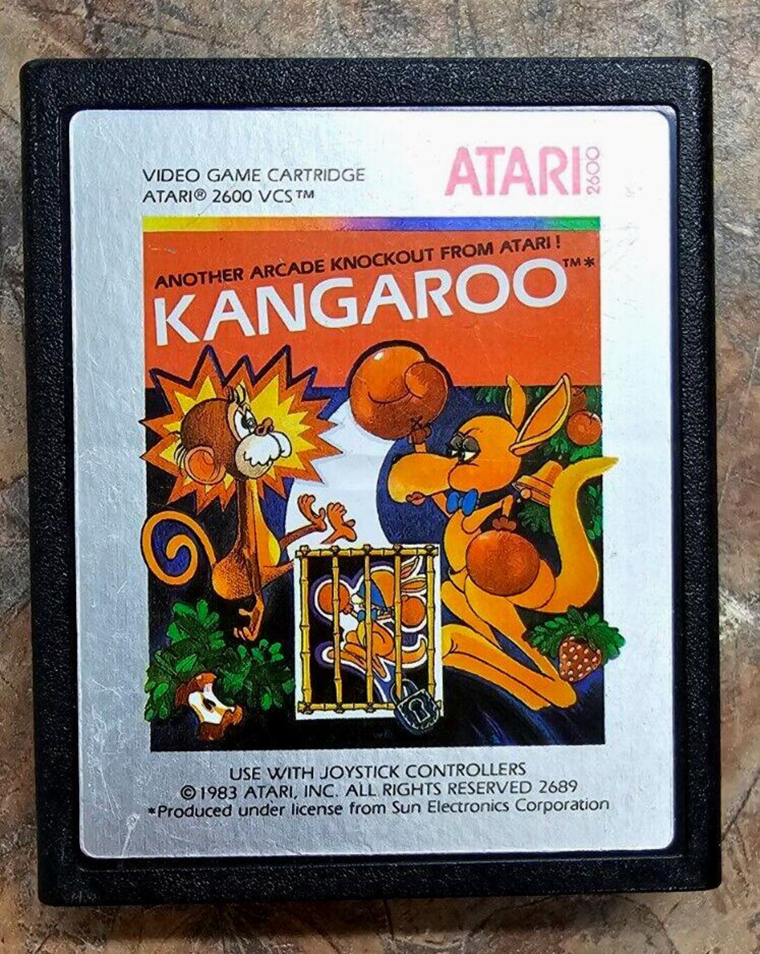Kangaroo 1983 ATARI 2600 Game Cartridge Only - Etsy