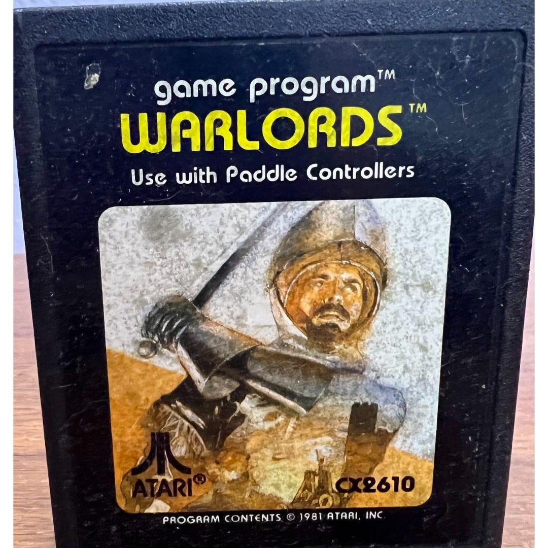 Vintage Atari 2600 Warlords 1981 - Etsy