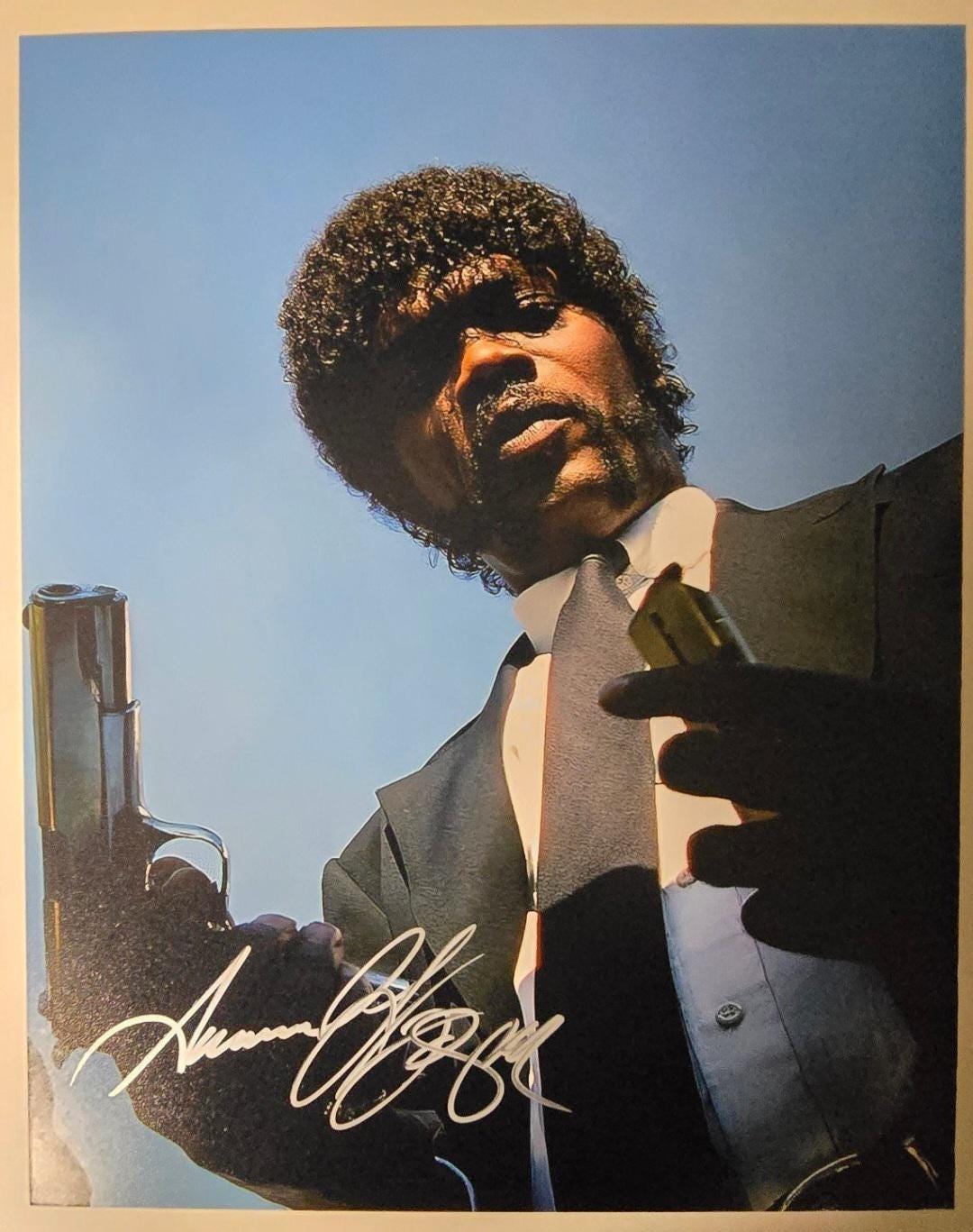 SAMUEL JACKSON AUTOGRAPH 8x10" - Etsy