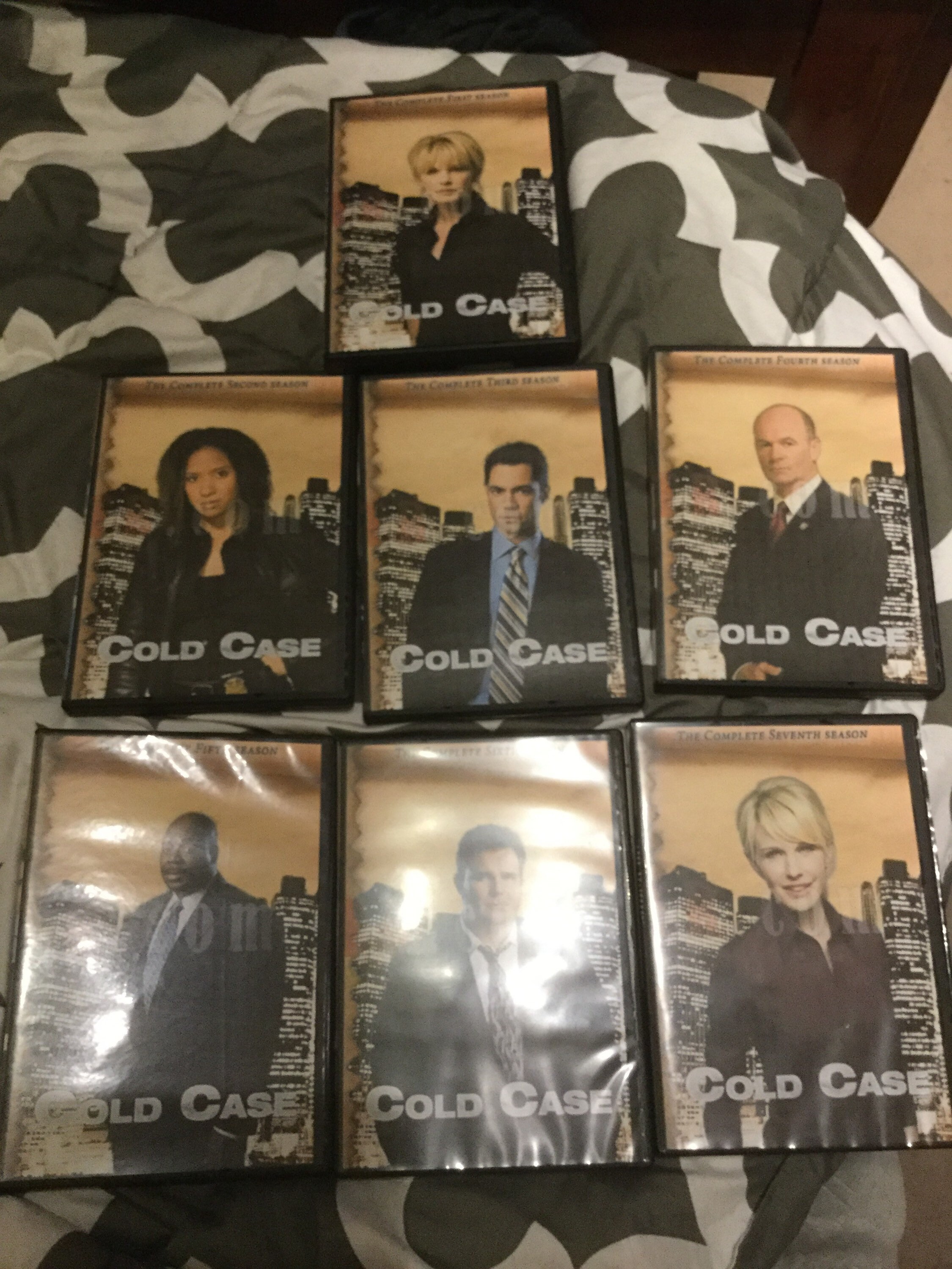Cold Case Complete Series DVD Set season 1-7 - Etsy