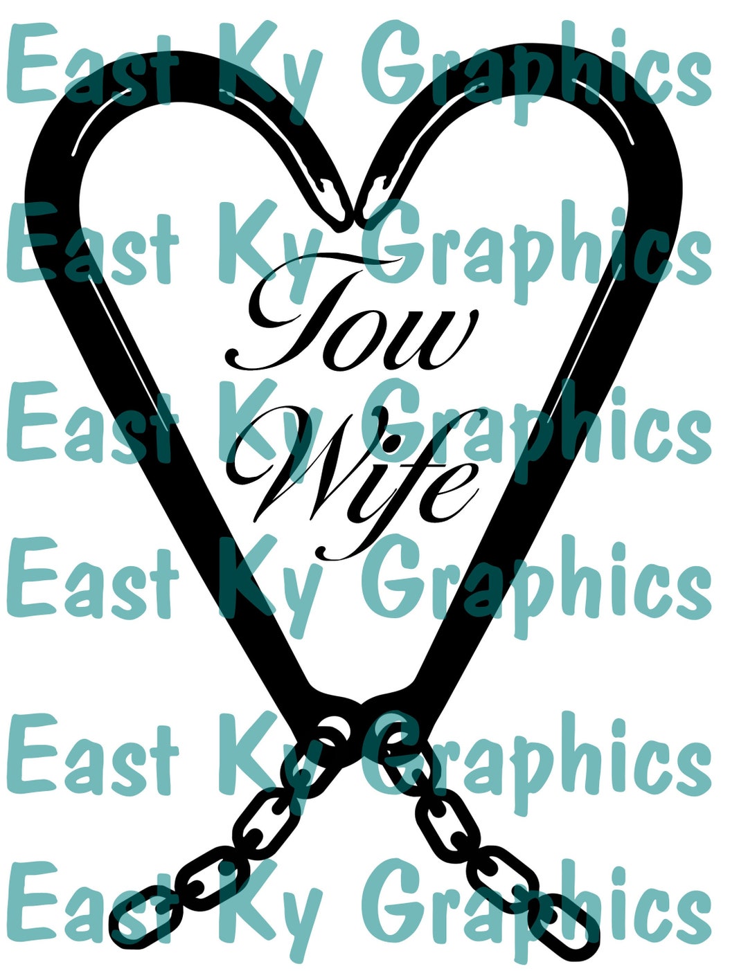 Tow Wife J Hook Png File Download Towing Truck Wrecker Rollback - Etsy