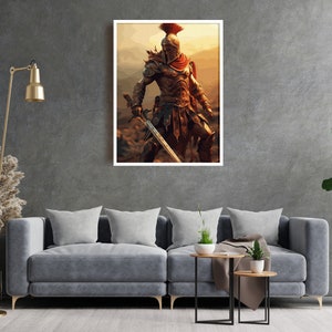ARES Posters Illustration, Greek Mythology, Set of 5, Printable ...