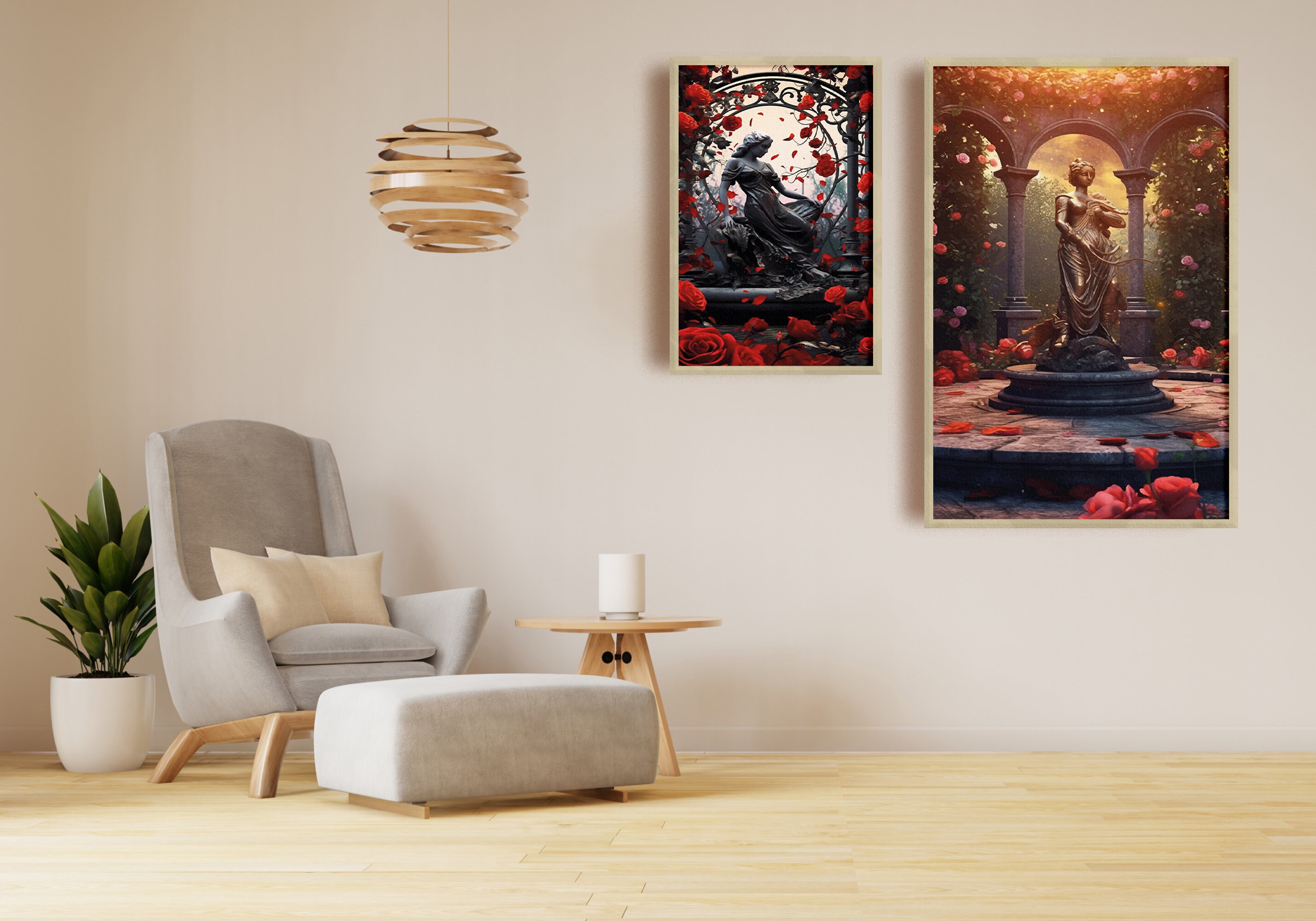 APHRODITE Posters Illustration , Greek Mythology, Set of 7, Printable ...