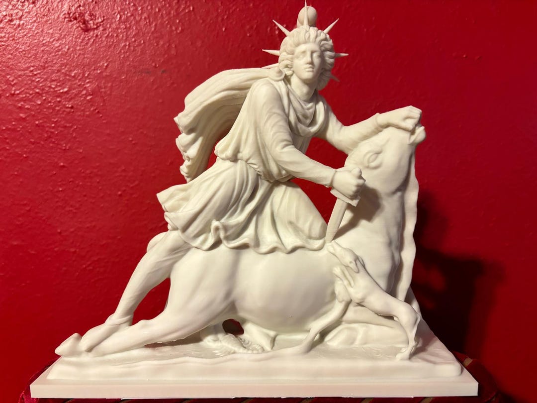 Mithras Statue: Ancient Persian Sun God Sculpture With Solar Rays - Etsy