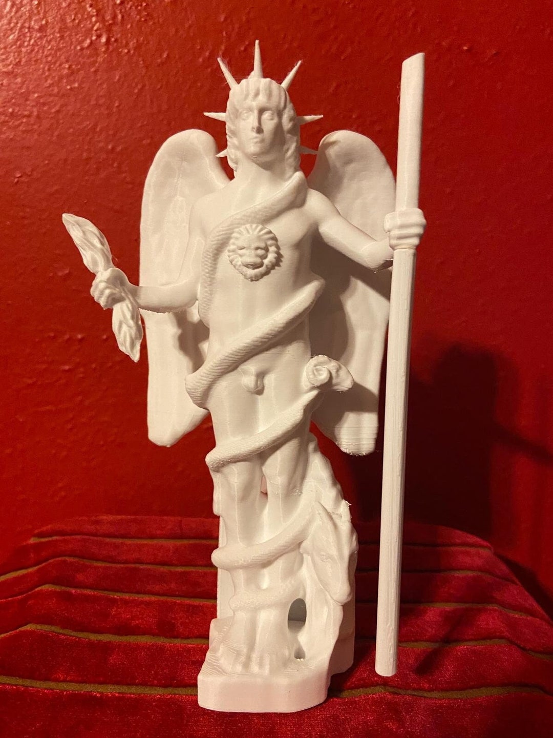 Aion Chronos Mithras Seven Solar Rays - Etsy