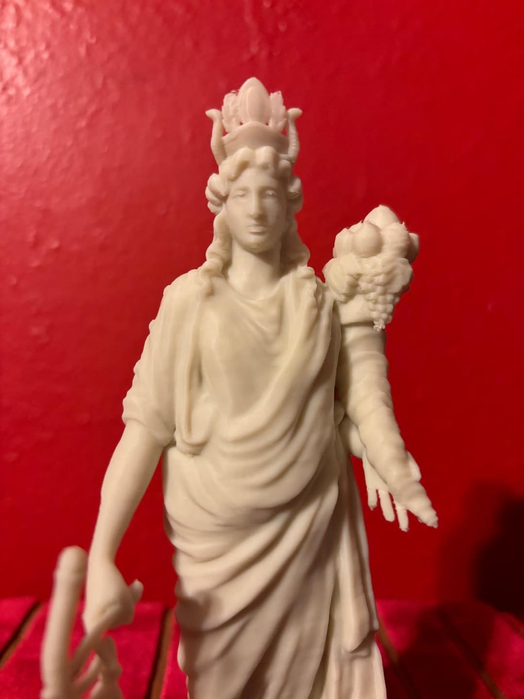 Lararium Size Fortuna (tyche), Roman Goddess of Luck and Fortune, Bone ...