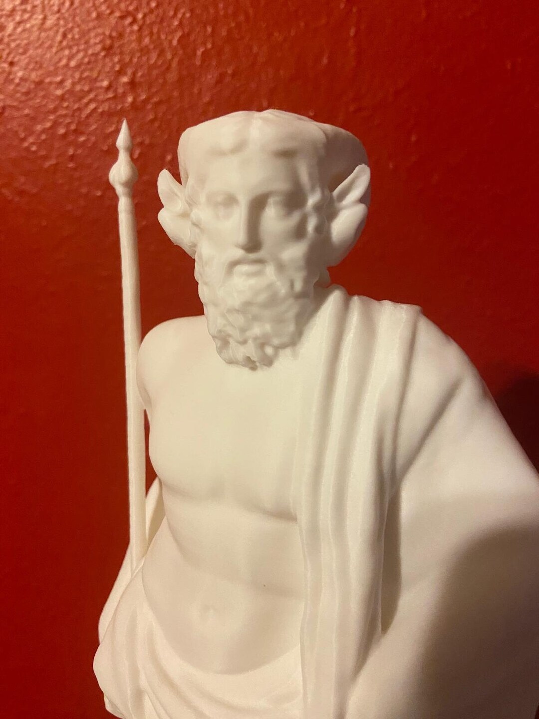 Zeus-ammon Statue: Greek-egyptian God Sculpture - Etsy