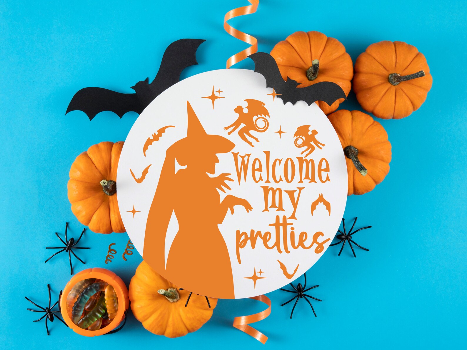 Welcome My Pretties SVG, Witch Welcome SVG, Witch Instant Download ...