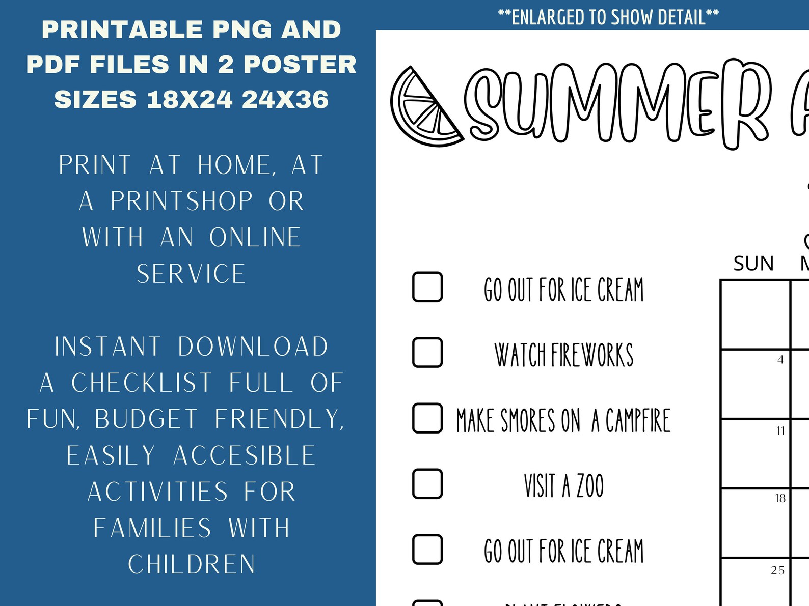 Printable Summer Countdown Poster, Summer Countdown, Summer Poster ...