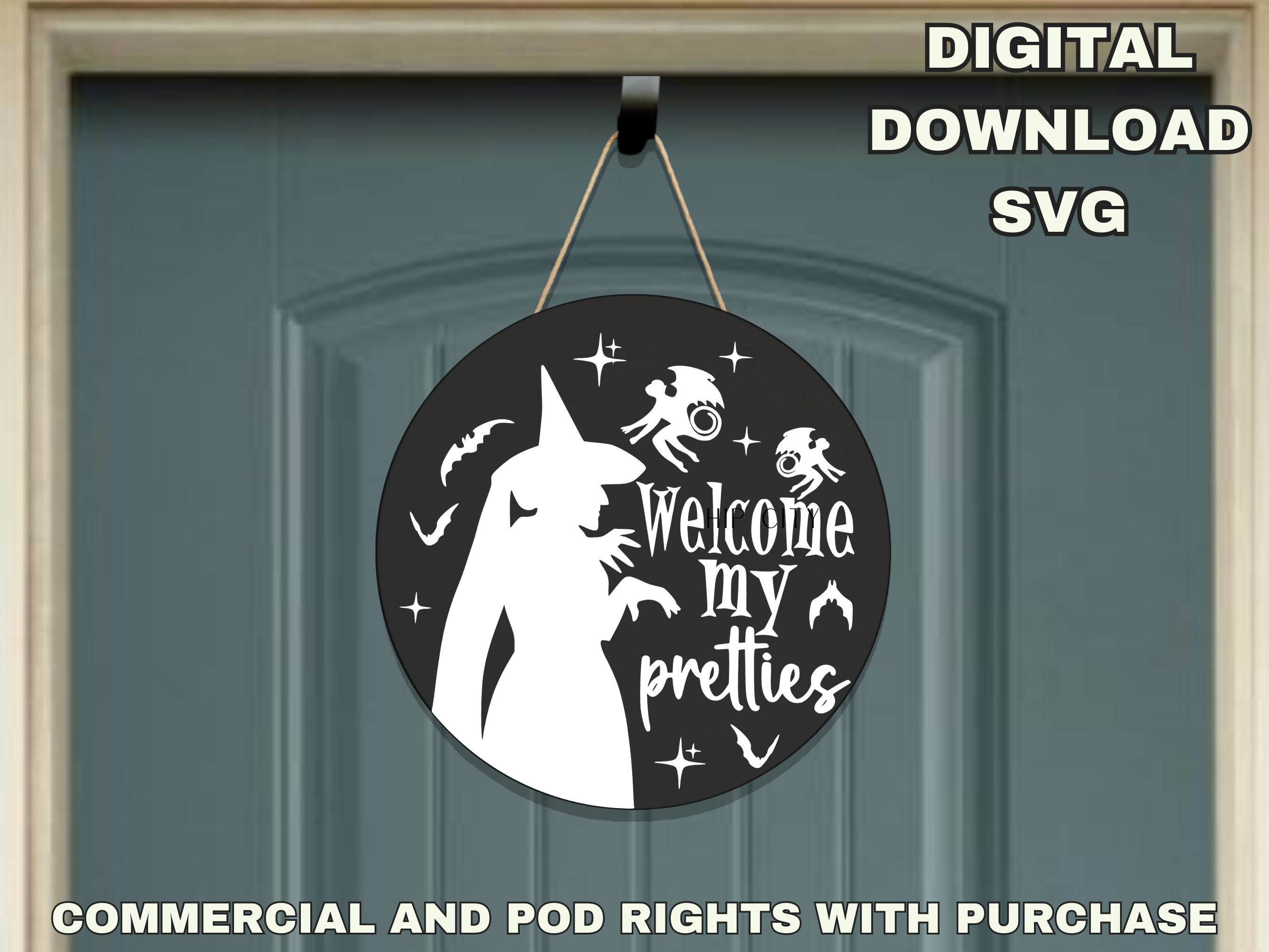 Welcome My Pretties SVG, Witch Welcome SVG, Witch Instant Download ...