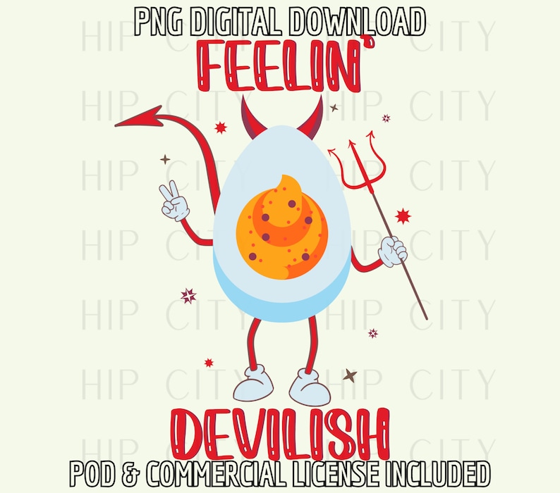 Deviled Egg PNG, Feeling Devilish PNG, I'll Take Mine Deviled PNG, Thanksgiving Side Dish Png ...
