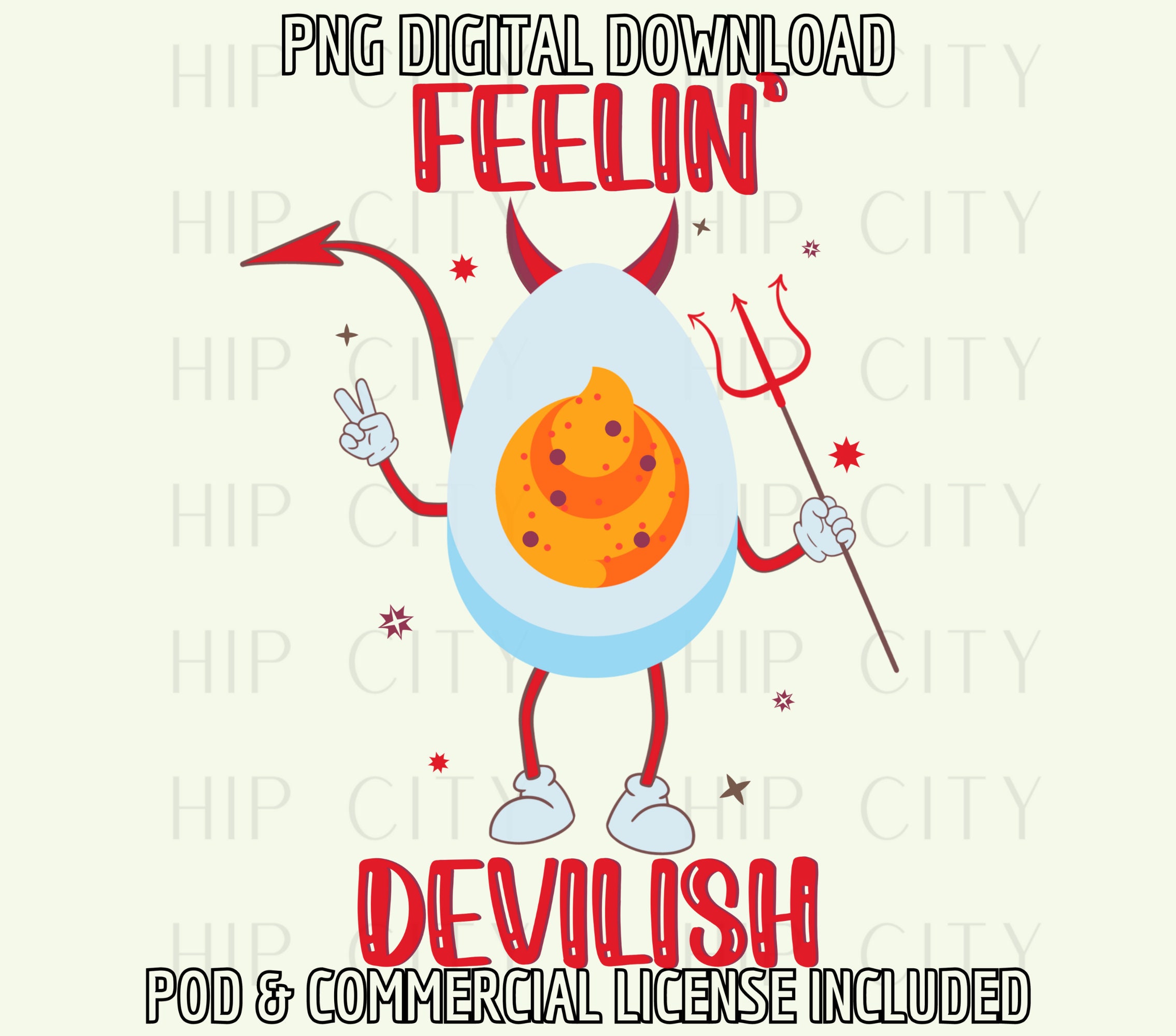 Deviled Egg PNG, Feeling Devilish PNG, I'll Take Mine Deviled PNG ...
