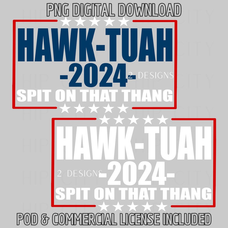 Hawk Tuah PNG, Spit on That Thang PNG, Funny Decal, Hawk Tuah Graphic ...