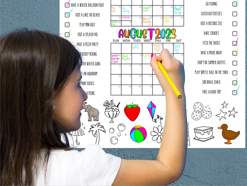 Printable Summer Countdown Poster, Summer Countdown, Summer Poster ...