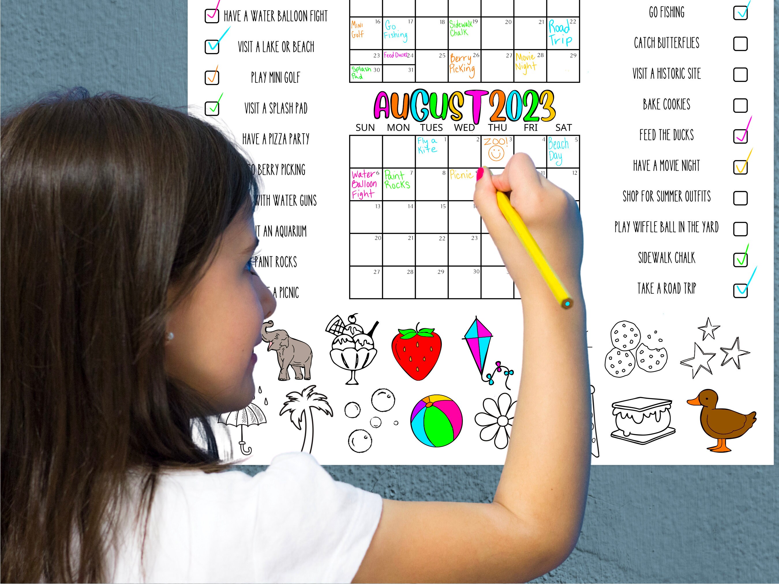 Printable Summer Countdown Poster, Summer Countdown, Summer Poster ...