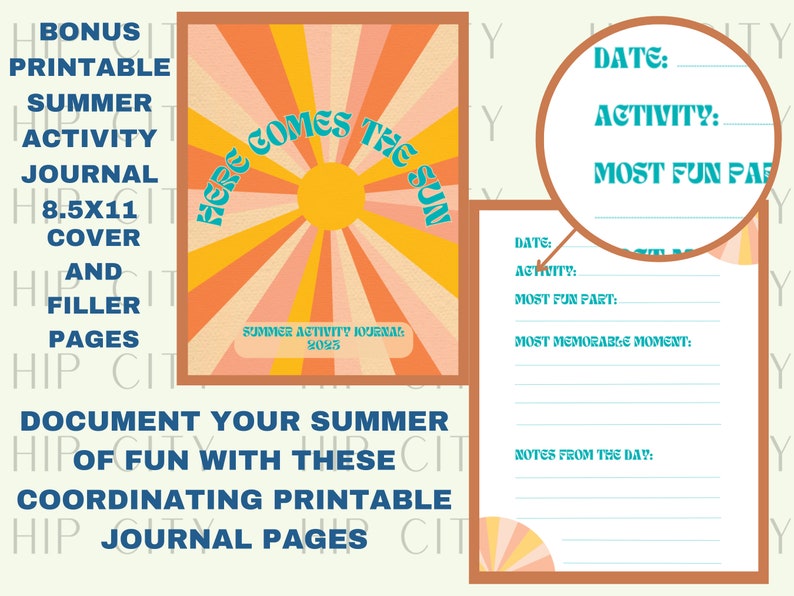 Large 2023 Summer Calendar Giant Summer Planner Poster - Etsy