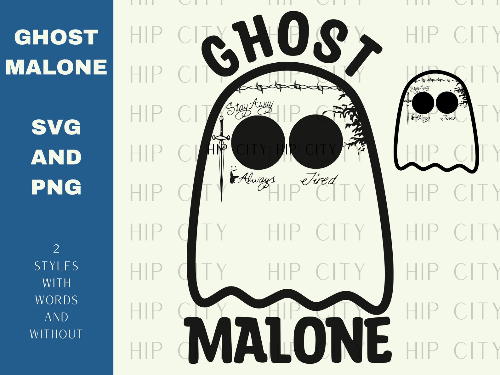Ghost Malone PNG SVG Funny Ghost Instant Download - Etsy