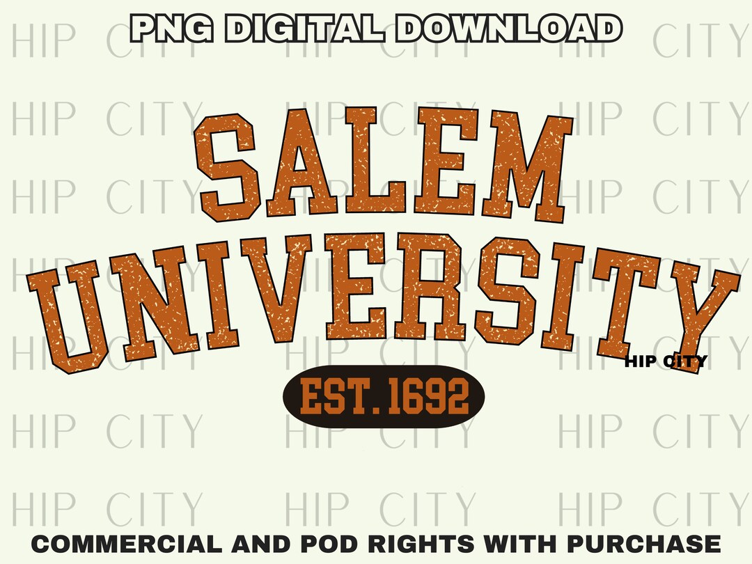 Salem PNG Salem University PNG Salem Witch Trials PNG Salem Shirt ...