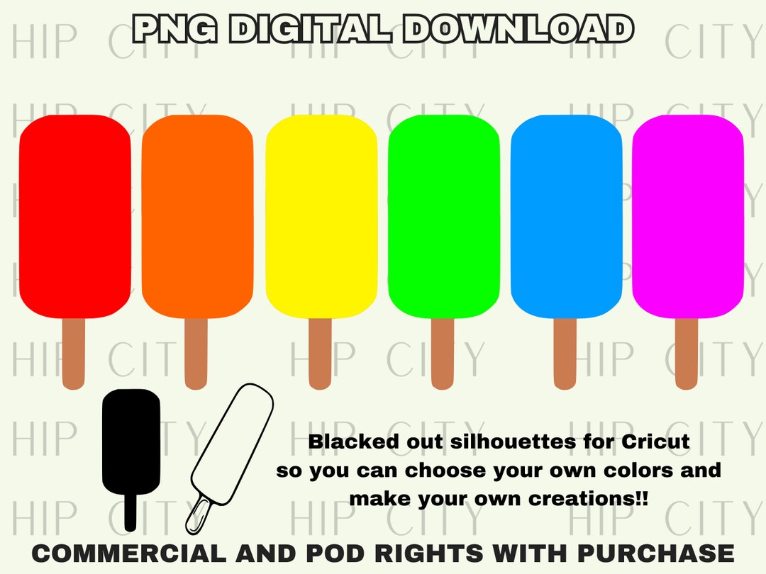 Popsicle SVG Popsicle PNG Popsicles Popsicle Doorhanger Popsicle for ...