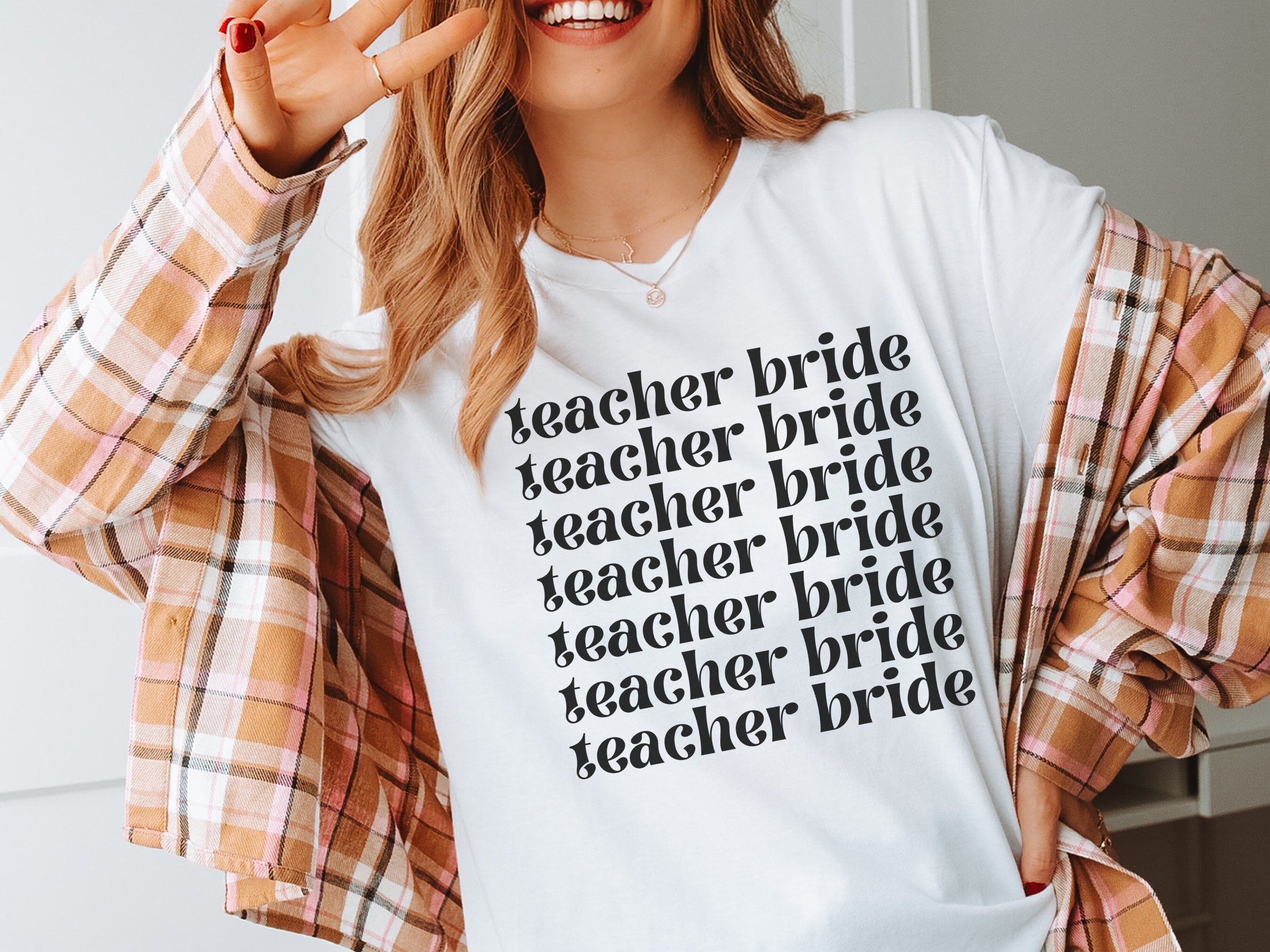 Engagement Shirt for Teacher Bride to Be Teacher Bride Tee - Etsy