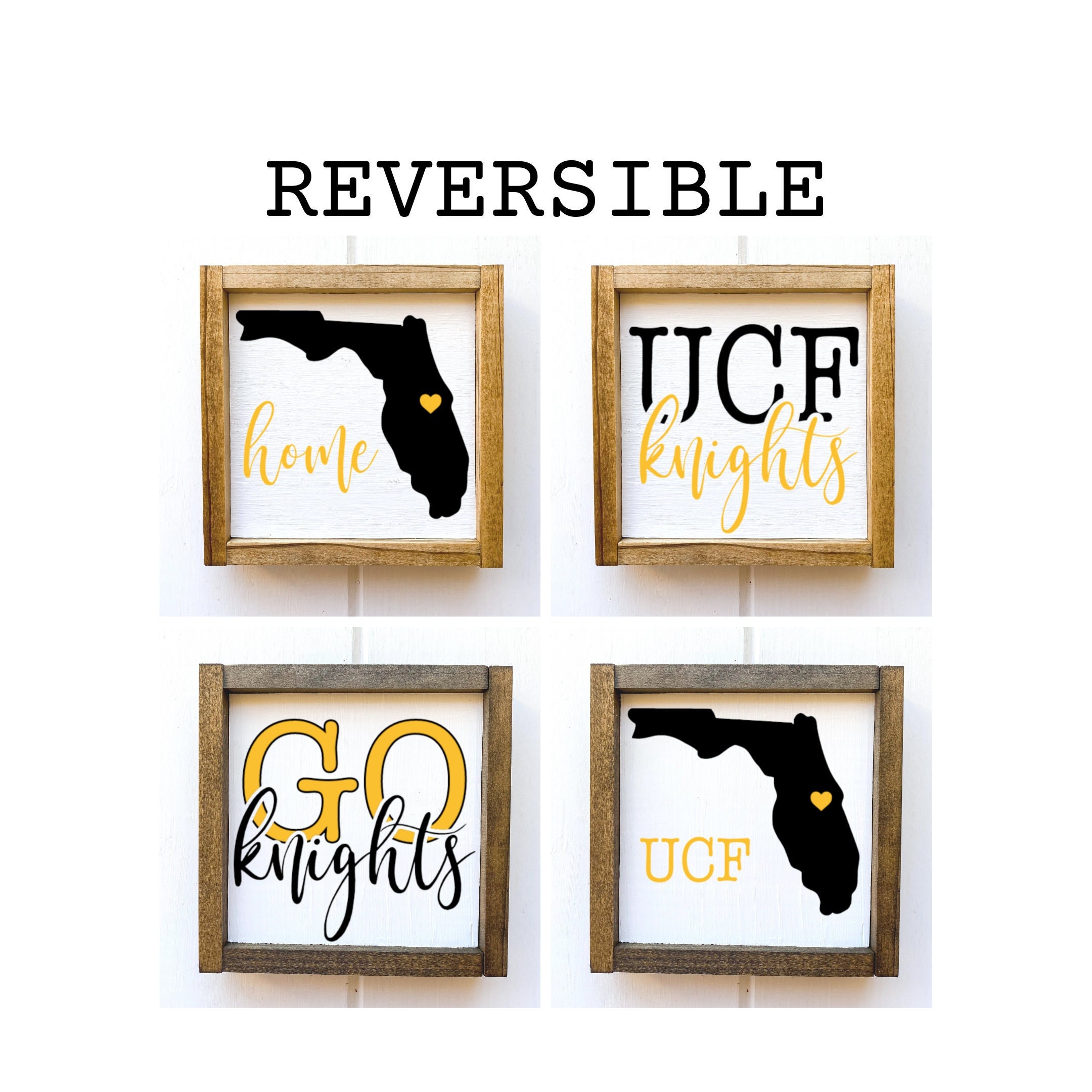 UCF Knights Decor University of Central Florida Home Decor - Etsy