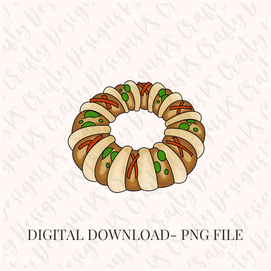 Rosca De Reyes PNG - Etsy