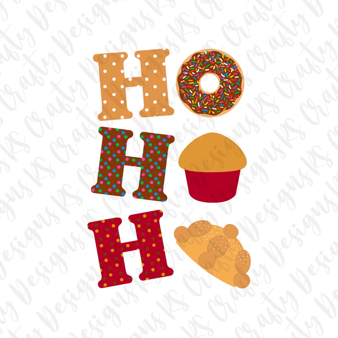 Ho Ho Ho Pan De Dulce PNG - Etsy