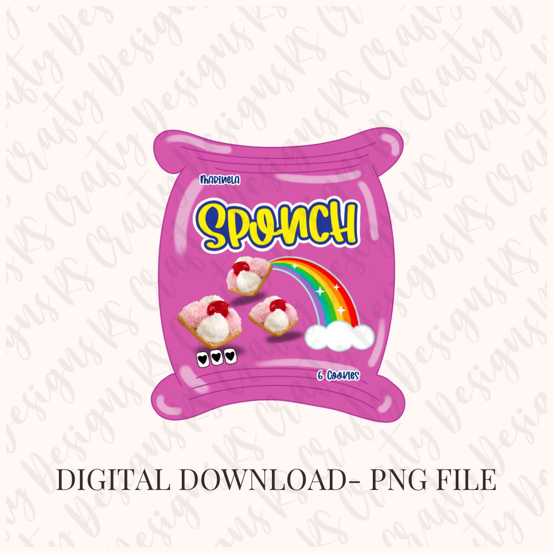 Sponch PNG - Etsy